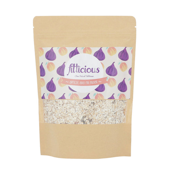 Apricot & Fig Muesli 400gms – Fitlicious